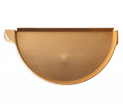 6″ Copper Flat End Caps – Classic Gutter Systems