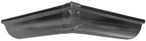 6″ Aluminum Strip Miters For Half Round Gutter – Classic Gutter Systems