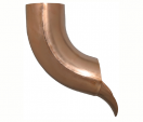 4″ Smooth Copper Spout Elbow – Classic Gutter Systems