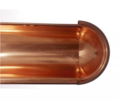 Spherical End Caps For Half Round Gutter, Reversible – Classic Gutter ...