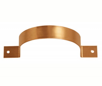 Copper Flush Mount Downspout Bracket – Classic Gutter Systems